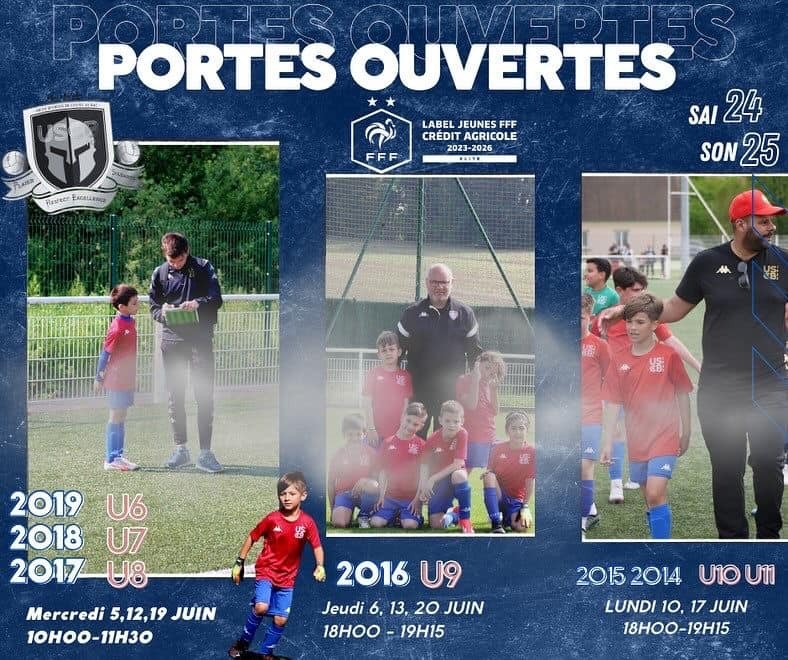 Les portes ouvertes de l'école de foot - US CHOISY AU BAC